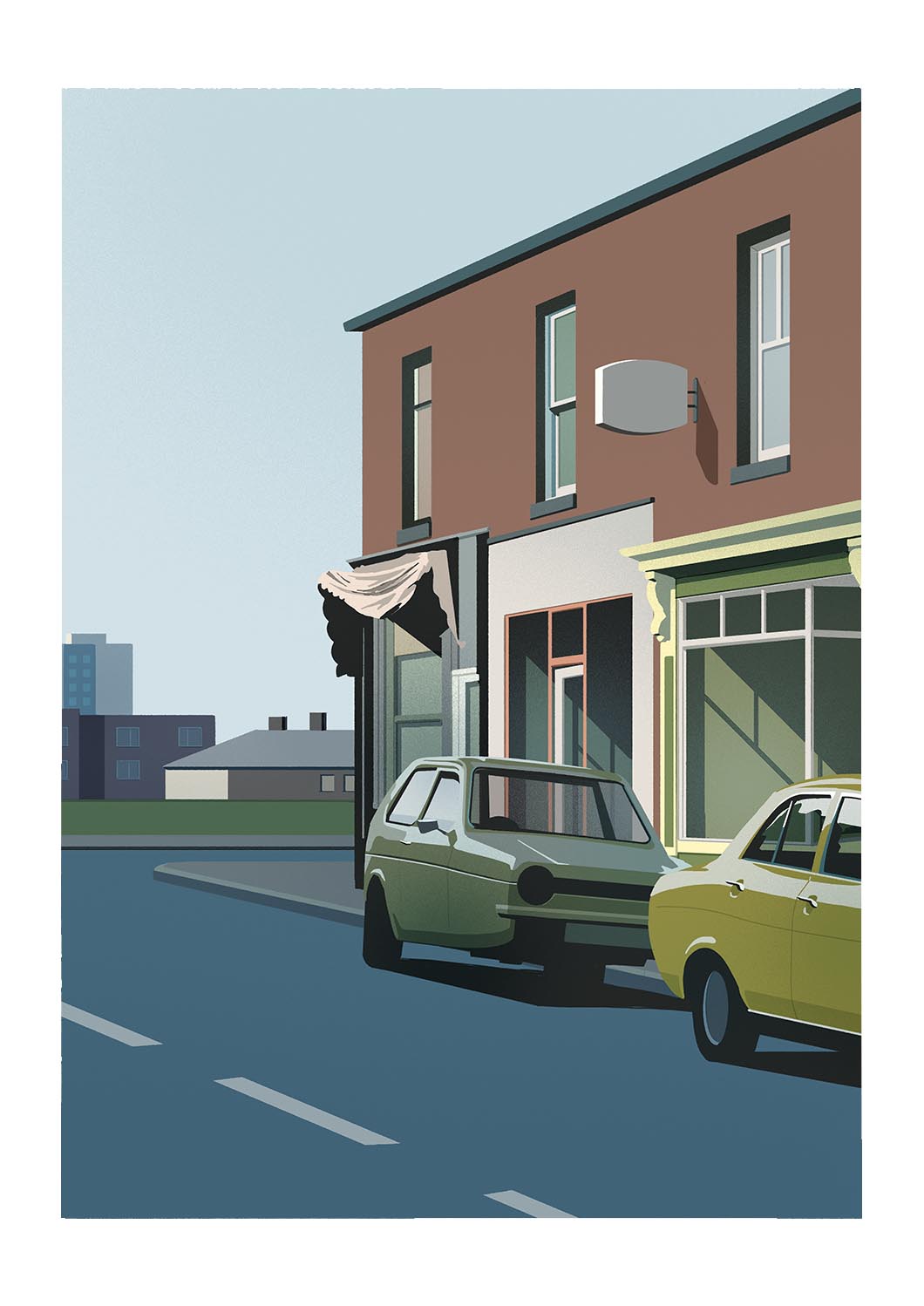 Reliant - Illustrated Fine Art Print – Kieran Gabriel Prints